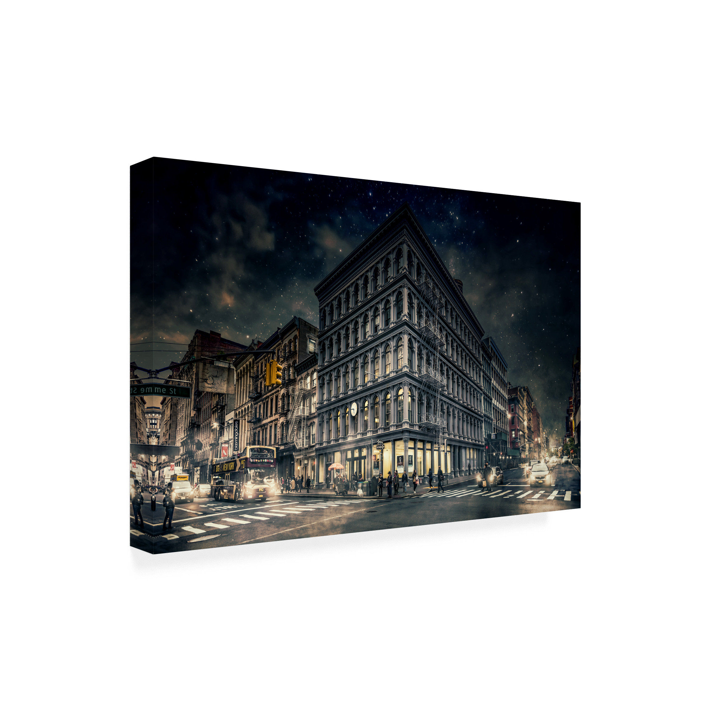 Trademark Fine Art Jackson Carvalho Back To Gotham Canvas Art | Wayfair