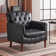 Lark Manor Catiria 30" W Faux Leather Armchair & Reviews | Wayfair