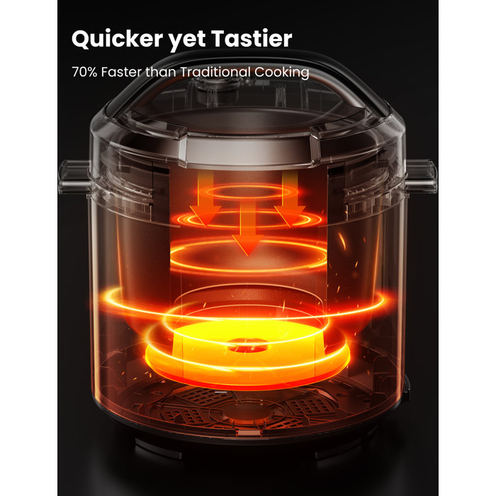 COMFEE' 9 in 1 Electric Pressure Cooker Rice Slow Cooker Olla de ...