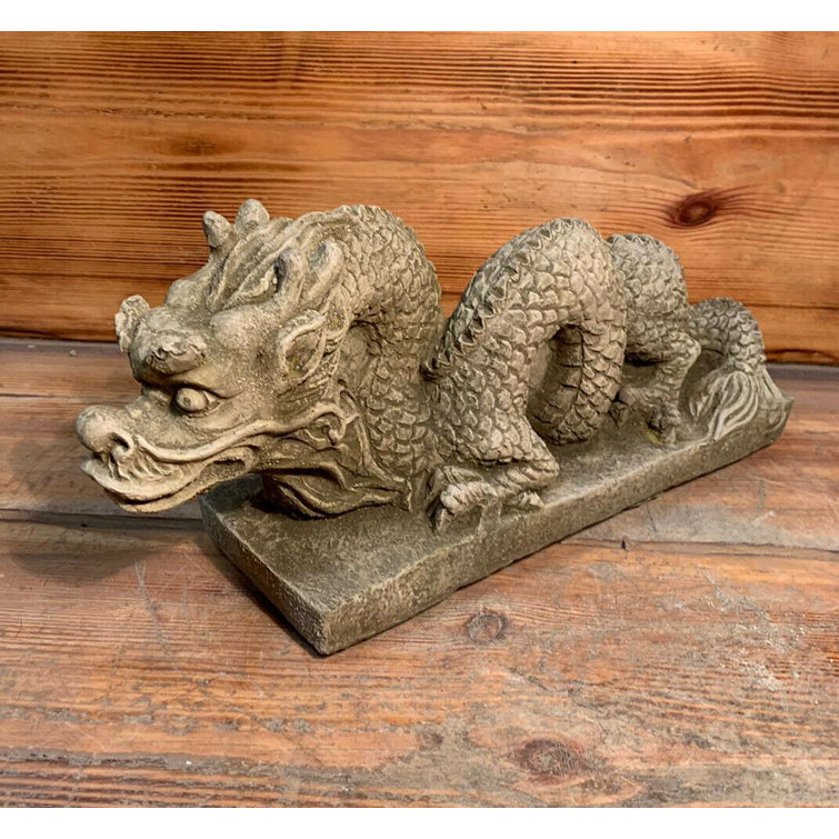 Maturi Ruvalcaba Stone Garden Chinese Dragon Oriental Statue | Wayfair ...