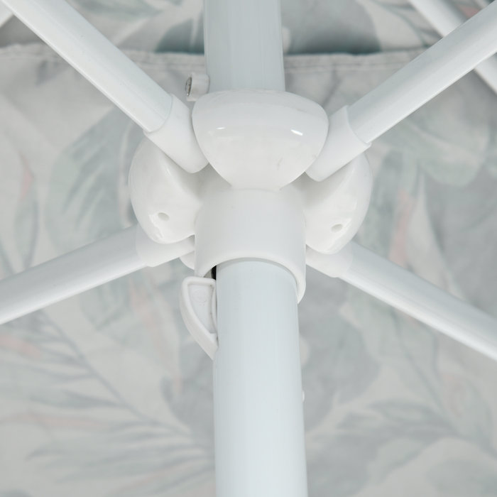 Beachcrest Home Treva 7'9" Square Beach Umbrella & Reviews | Wayfair