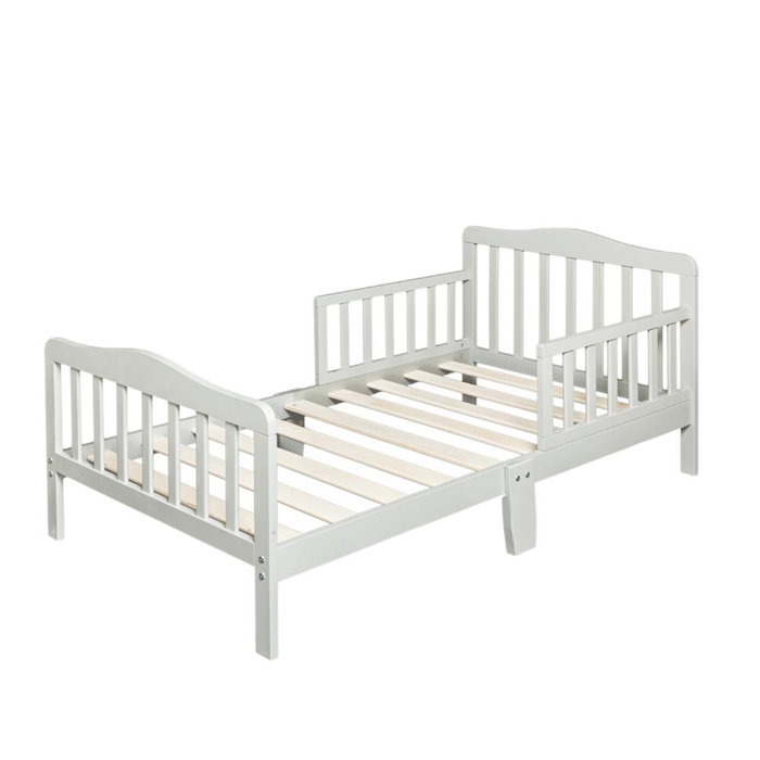 Harriet Bee Buntine Toddler Solid Wood Convertible Bed by Harriet Bee ...