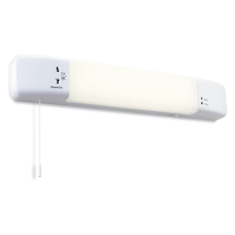 Belfry Bathroom Wilbrecht 1 - Light LED White Wall Light | Wayfair.co.uk