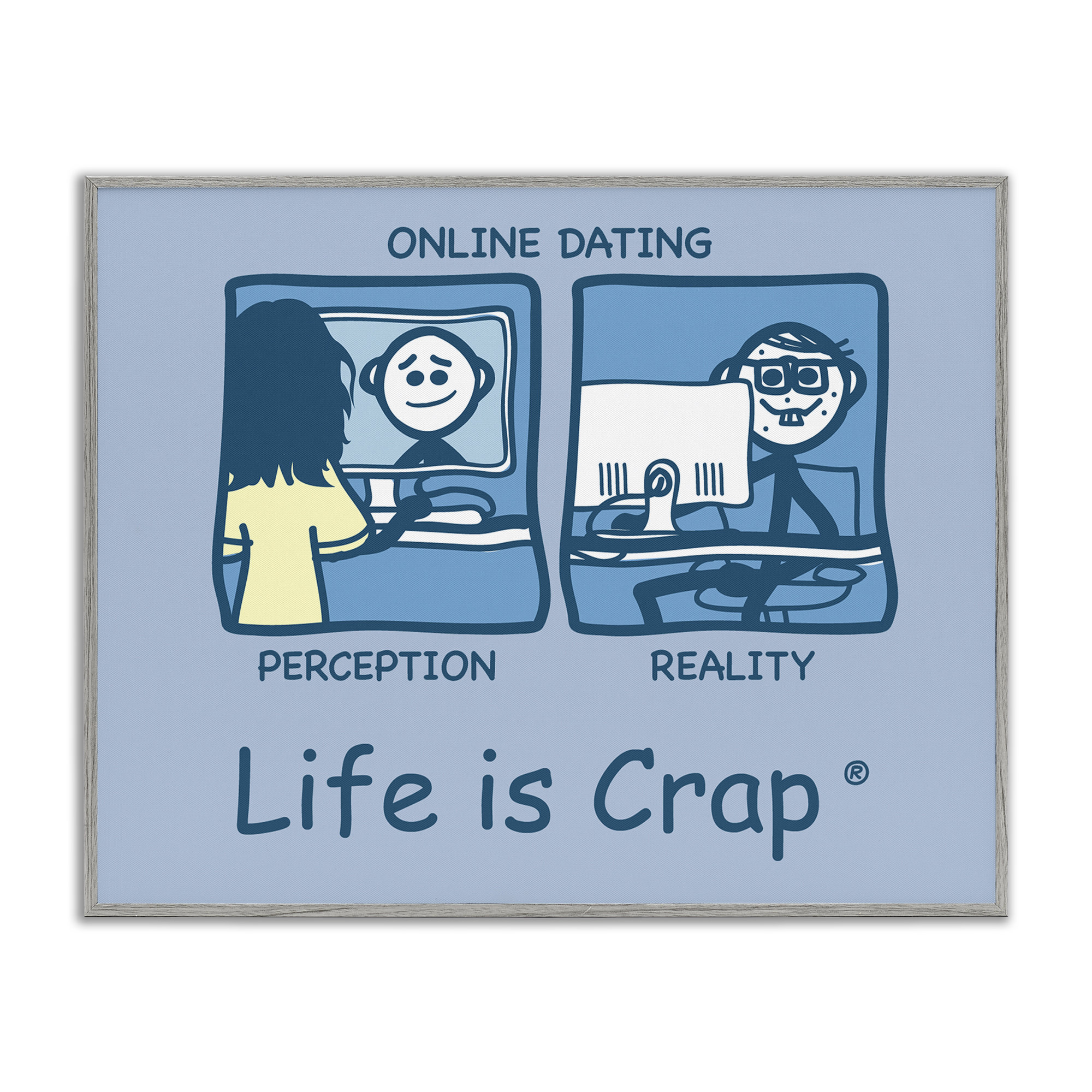 Ebern Designs Perception and Reality Dating Giclee Art by LIC | Wayfair