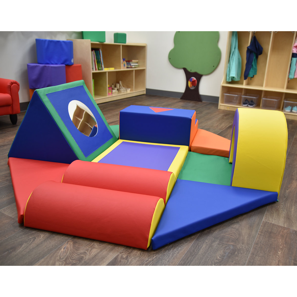 Children's Factory SoftPlay Shape and Play Obstacle Course & Reviews ...