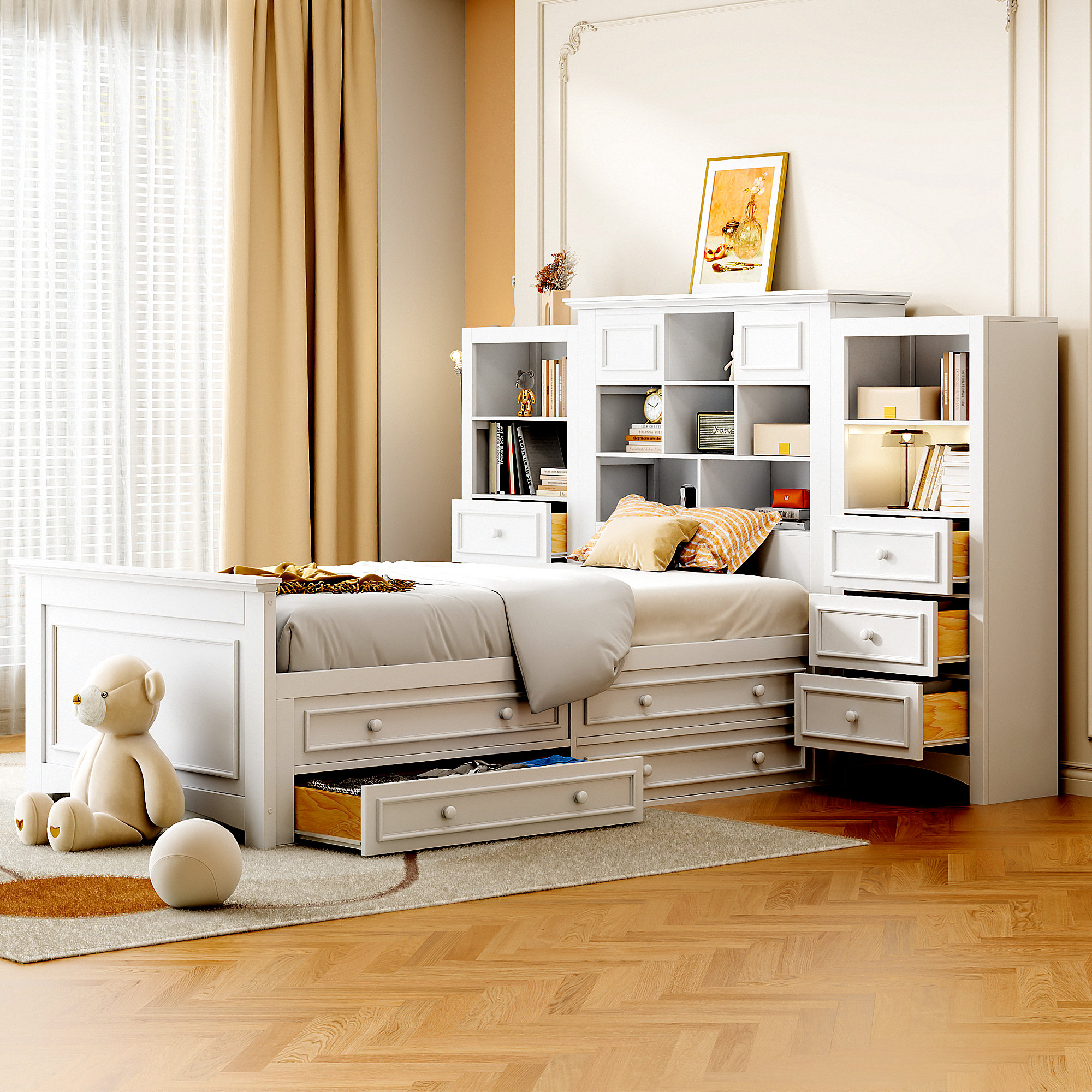 Red Barrel Studio Lehew Platform Bed | Wayfair