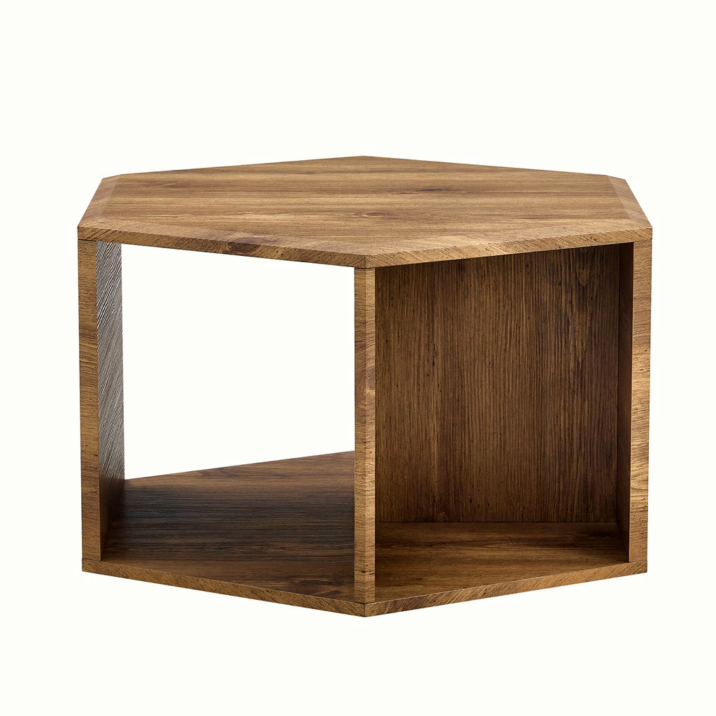 Millwood Pines Hexagonal multi-hole design MDF coffee table | Wayfair