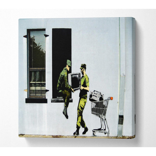 ClassicLiving Stonegate Army Heist - Wrapped Canvas Print | Wayfair.co.uk