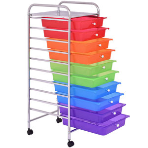 Symple Stuff Wiggins 10 Drawer Storage Drawer & Reviews | Wayfair