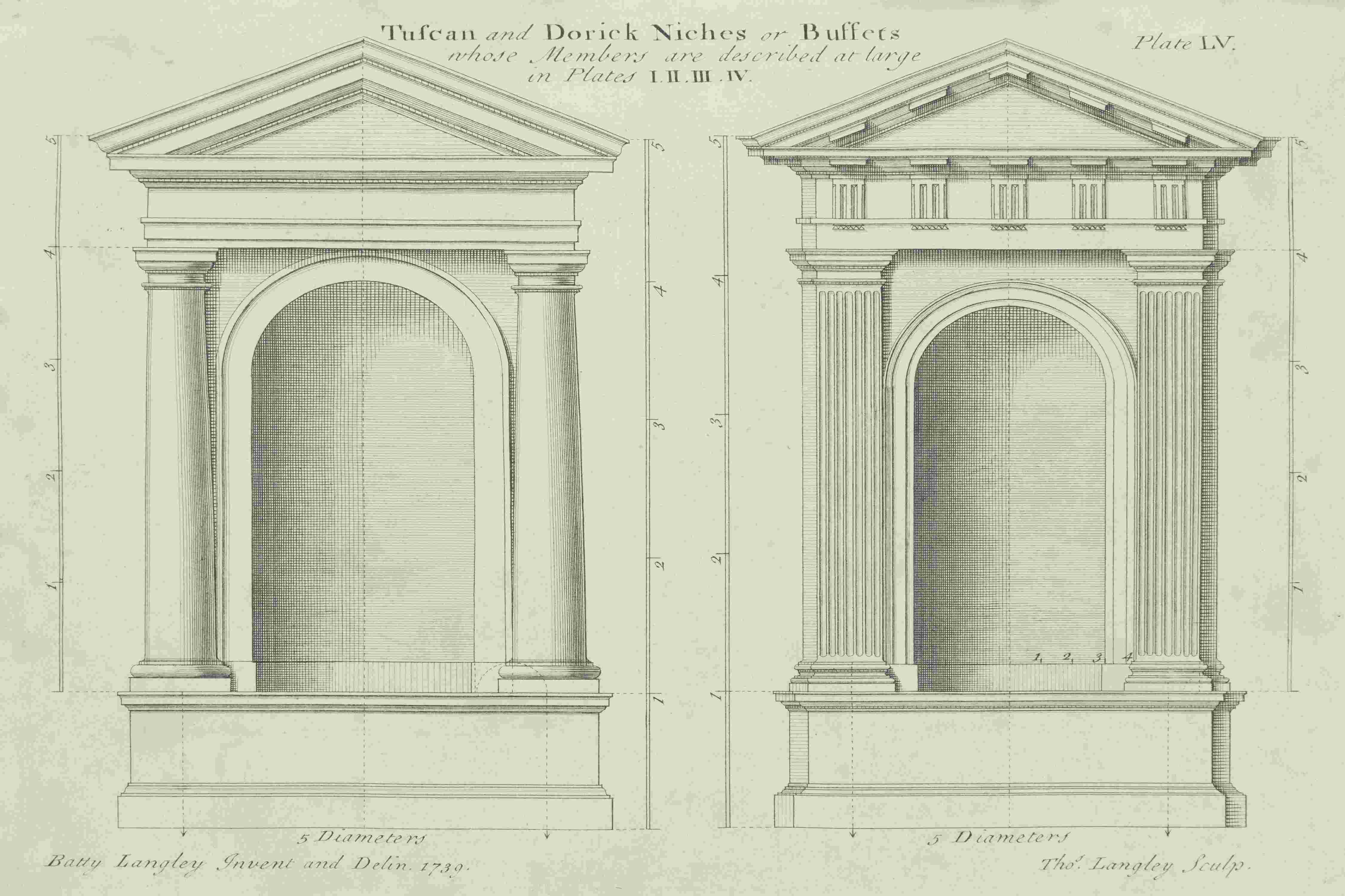 Williston Forge Tuscan And Doric Niches - Wayfair Canada
