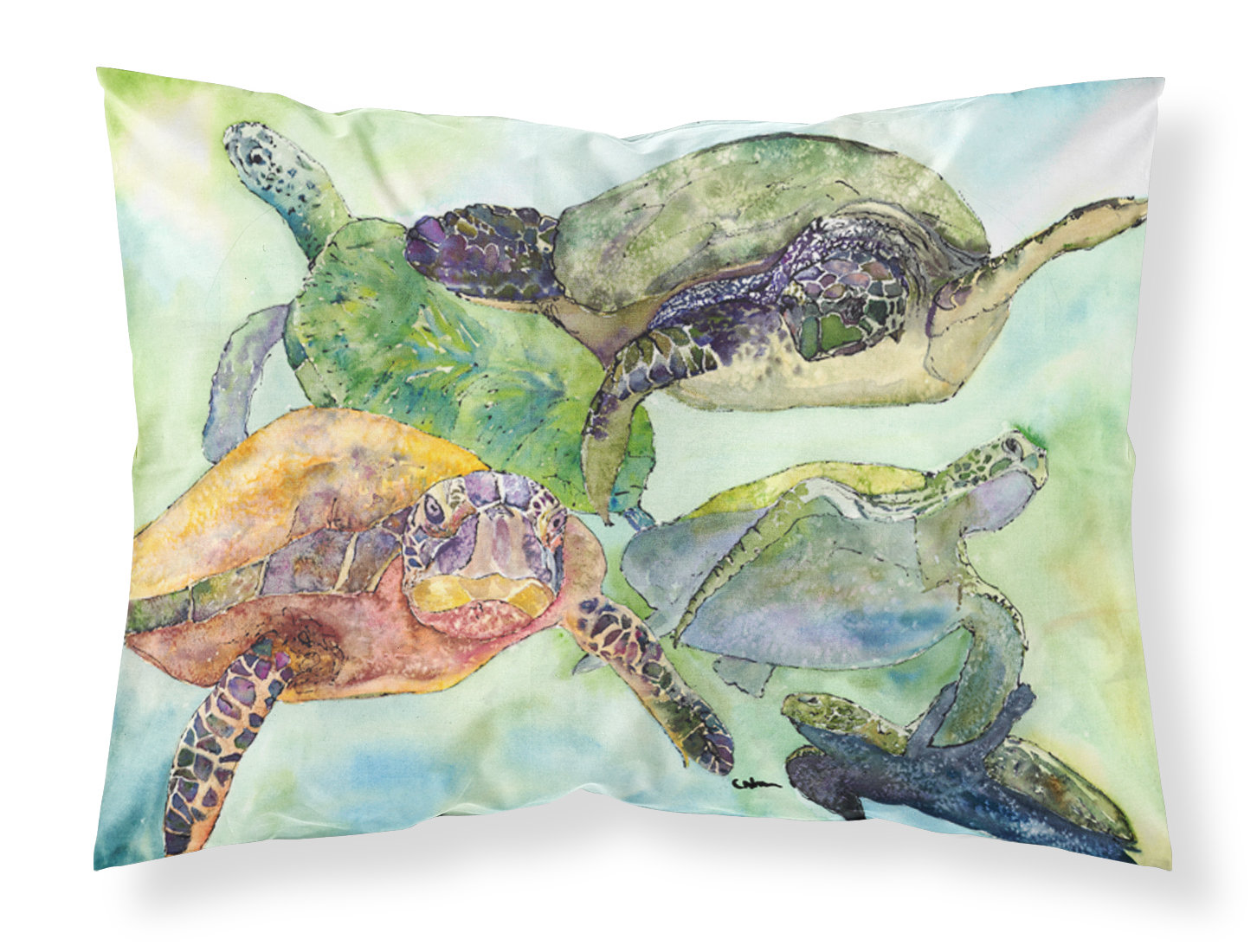 Caroline's Treasures Turtle Pillowcase | Wayfair