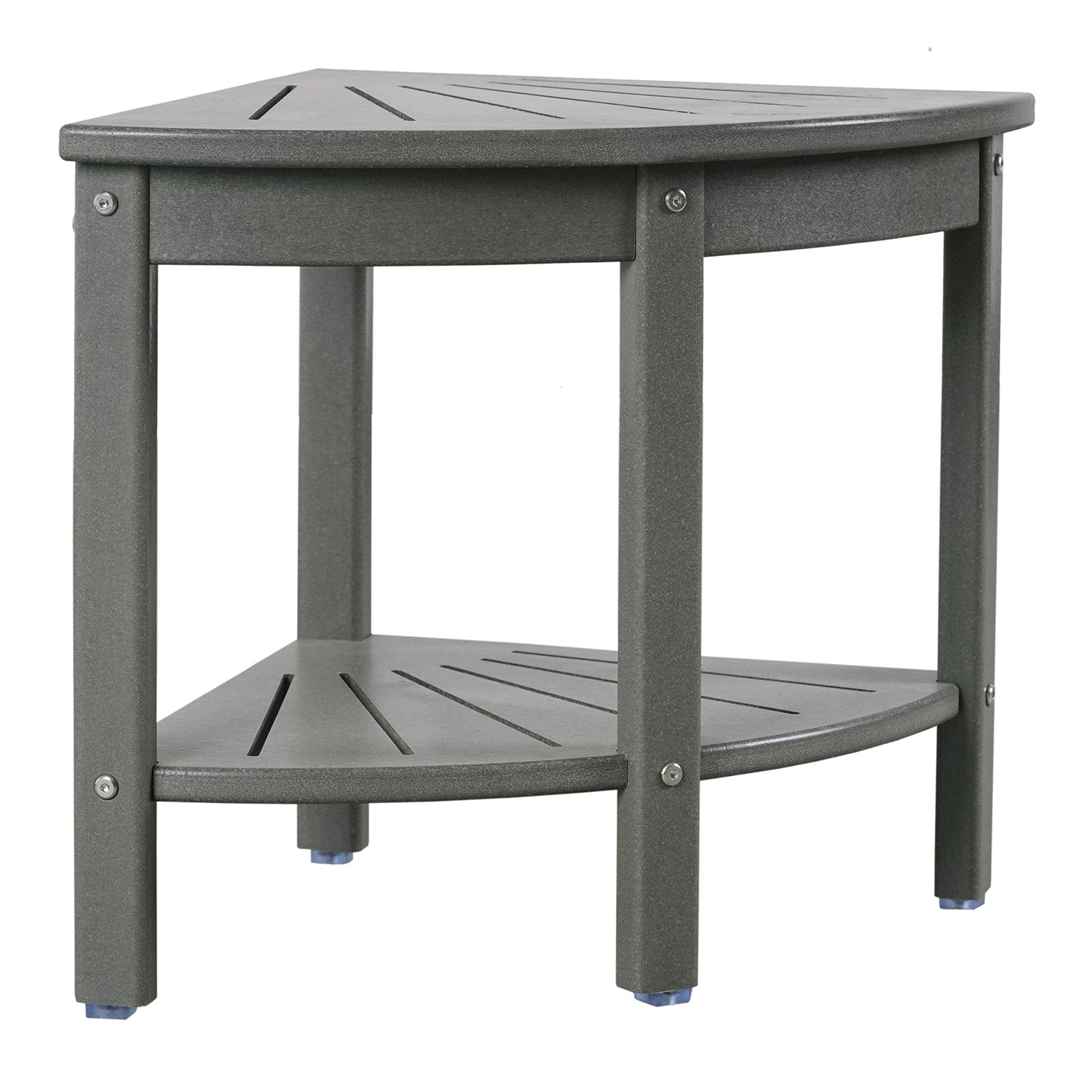 Ebern Designs Hdpe Corner Shower Bench Seat,shower Seat | Wayfair