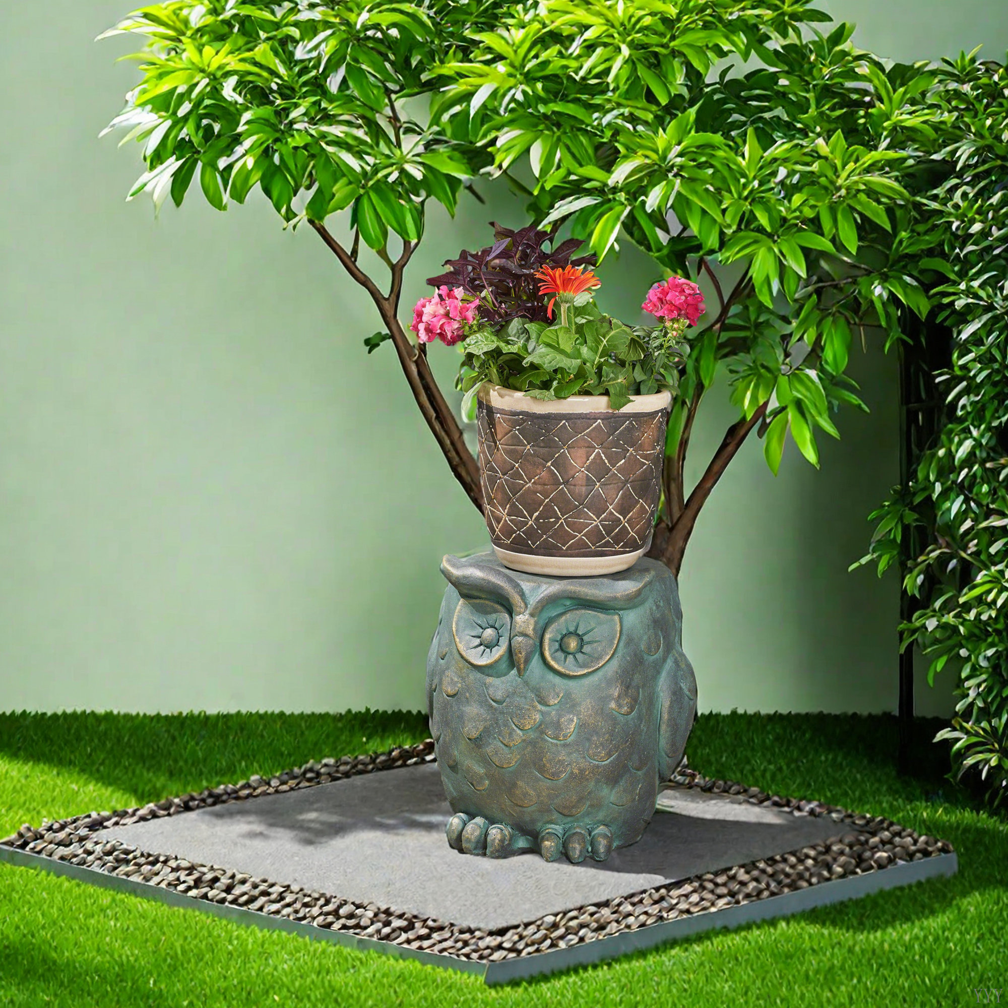Ophelia & Co. OWL GARDEN STOOL | Wayfair
