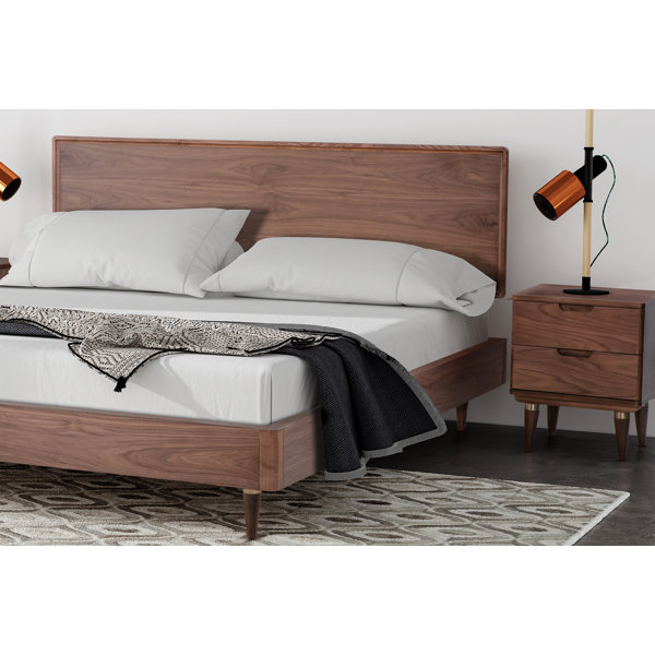 Corrigan Studio® Loftus Solid Wood Low Profile Platform Bed & Reviews ...