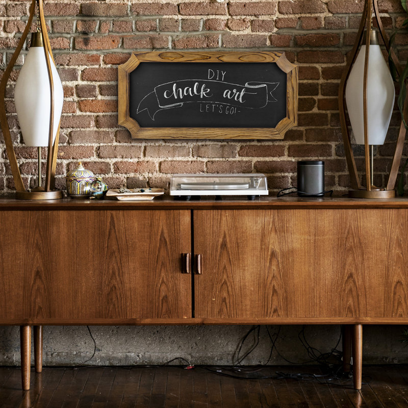 Ophelia & Co. Wall 25.5 Inch Decorative Memo Board Chalkboard | Wayfair