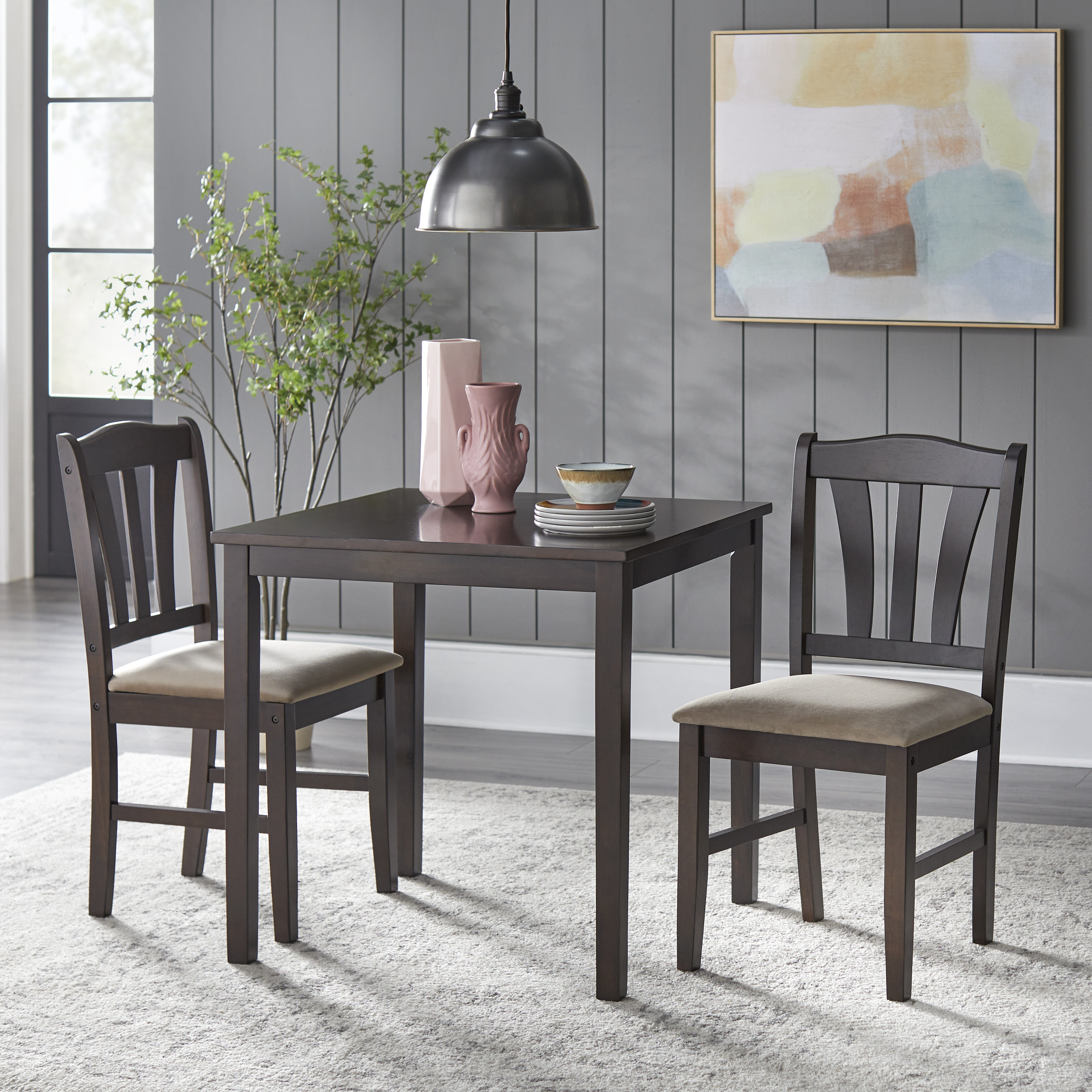 Lark Manor™ Arienna Square 30'' L x 30'' W Dining Set & Reviews | Wayfair