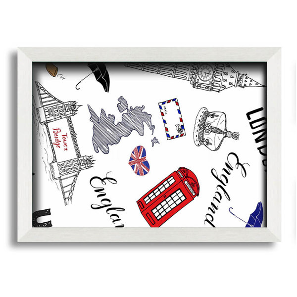 ClassicLiving Eilerman Attractions Of The City 4 - Single Picture Frame ...