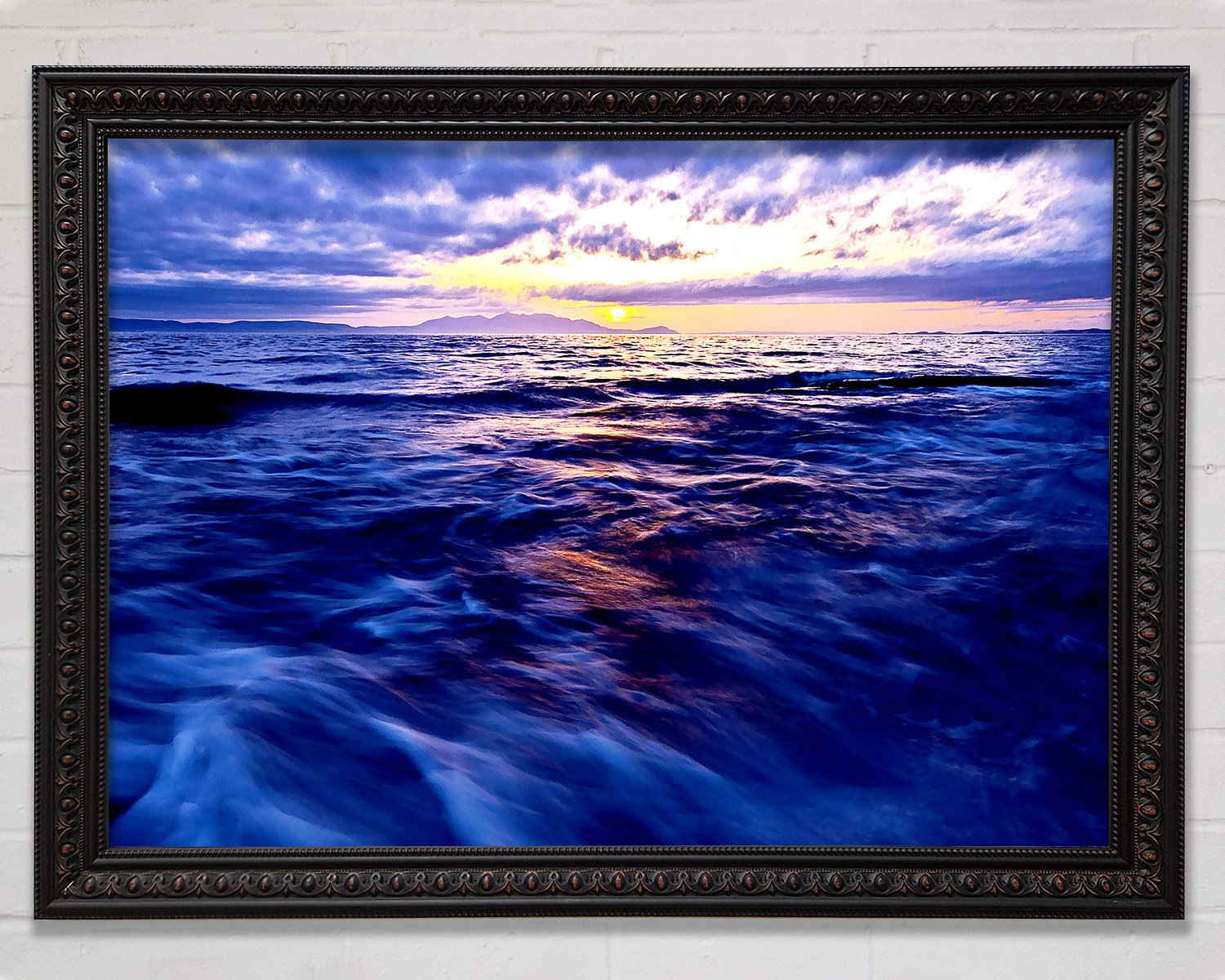 Bright Star Skyline Of The Blue Ocean - Print | Wayfair.co.uk