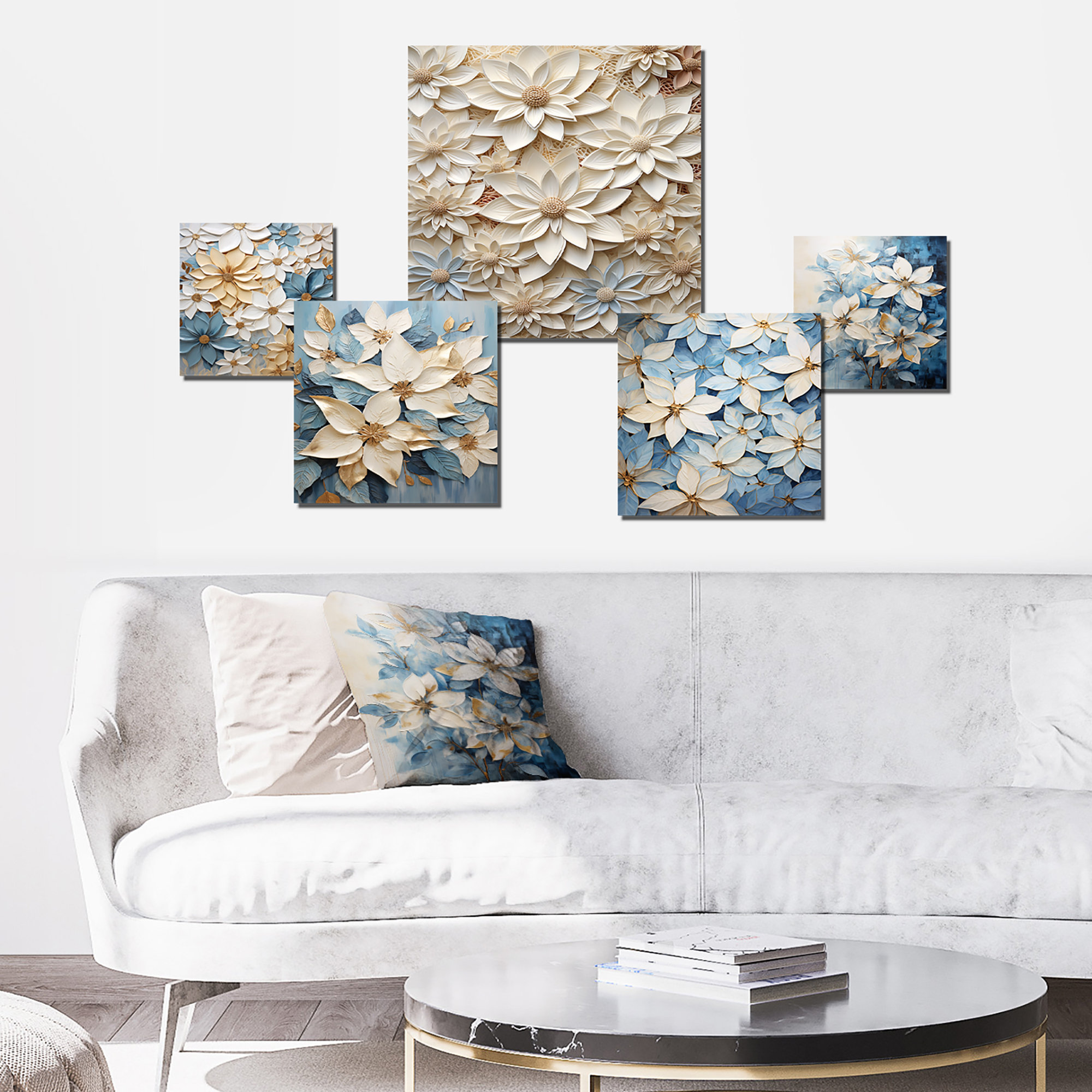 Corrigan Studio® Poinsettias Crafted Delights - Poinsettias Wall Art ...