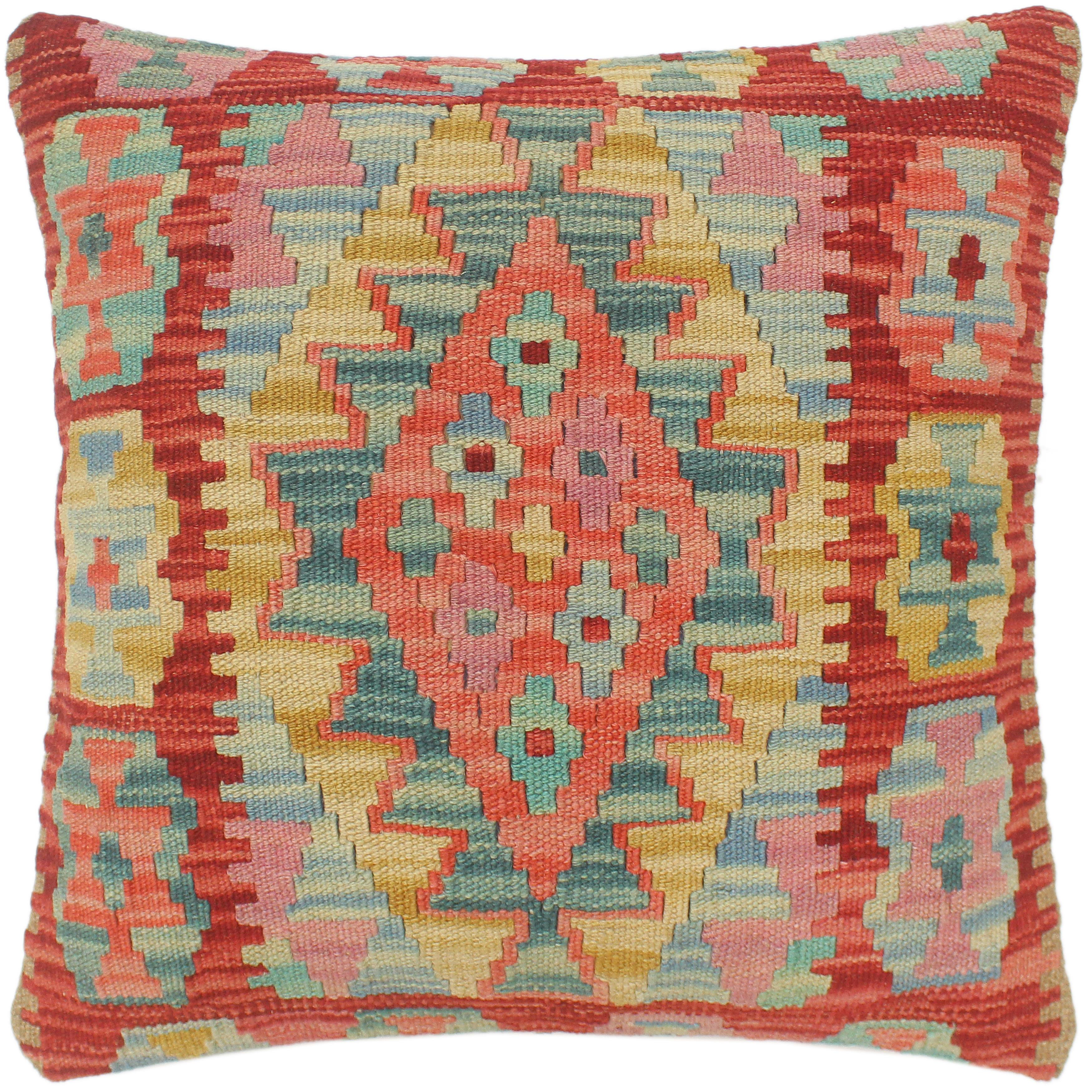 Arshs Fine Rugs Shabby Elegance Turkish Prior Hand Woven Kilim Pillow ...
