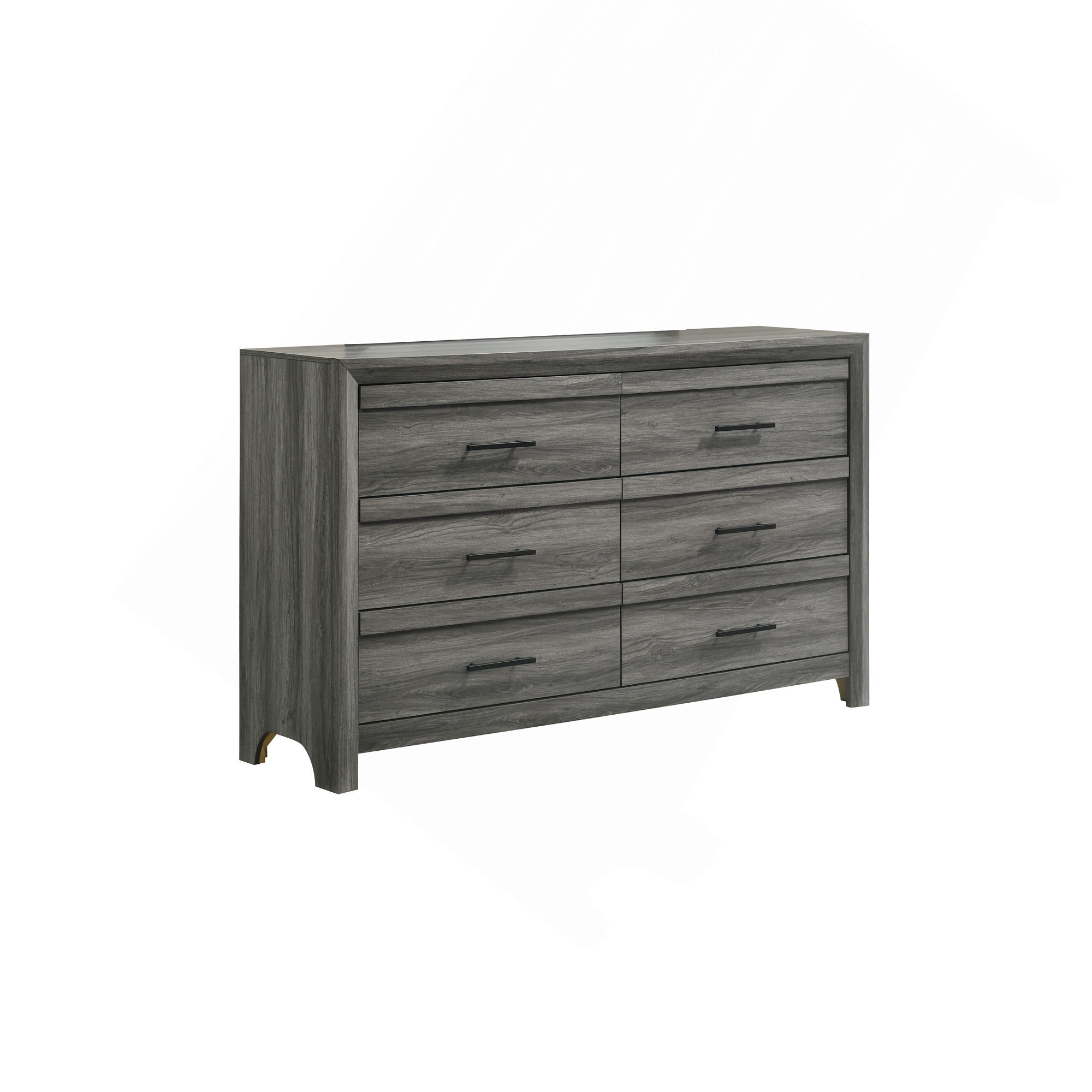 Latitude Run® Denver Modern Style 6- Drawer Dresser Made With Wood In ...