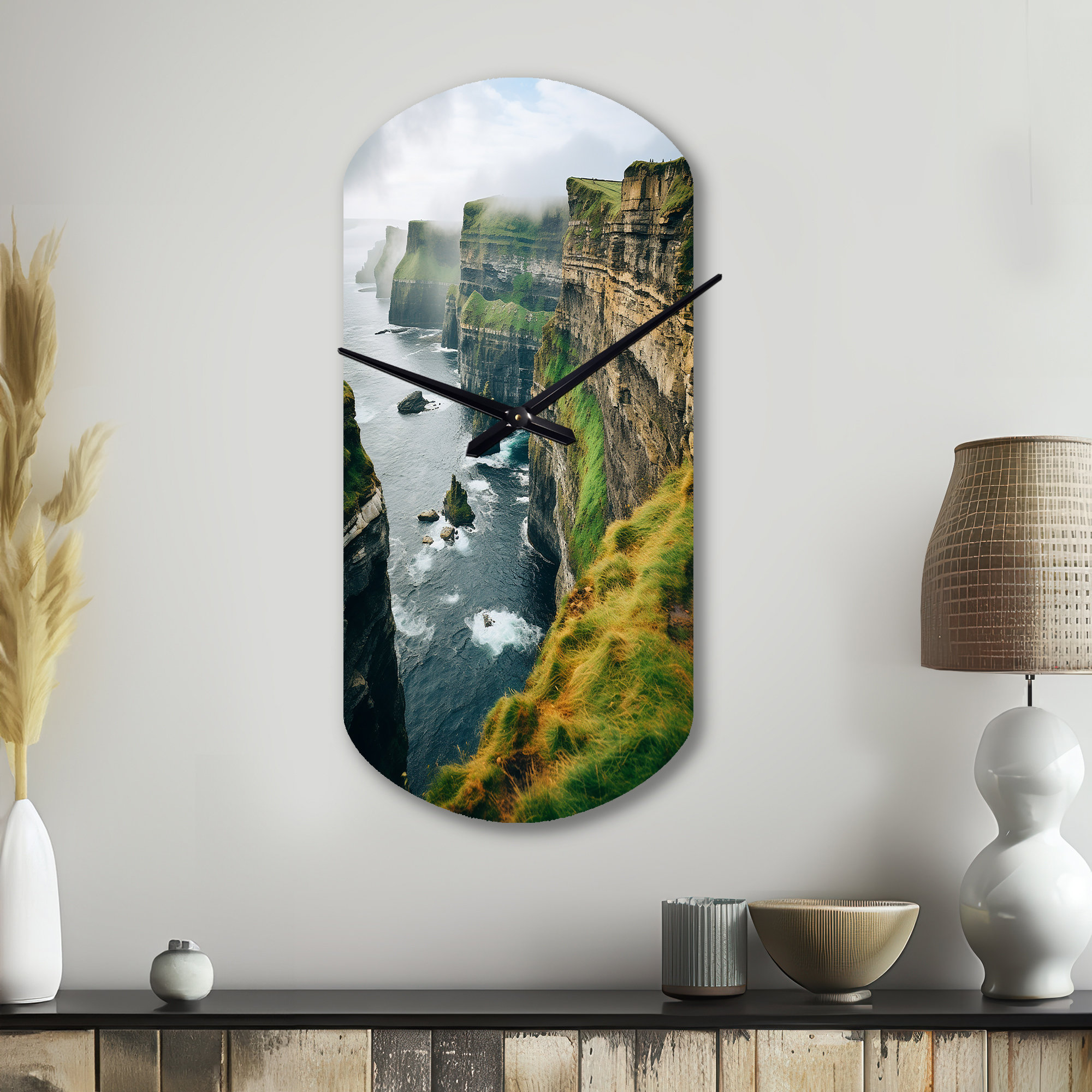 Design Art Ireland Cliffs Of Moher I - Ireland Asymmetrical Metal ...