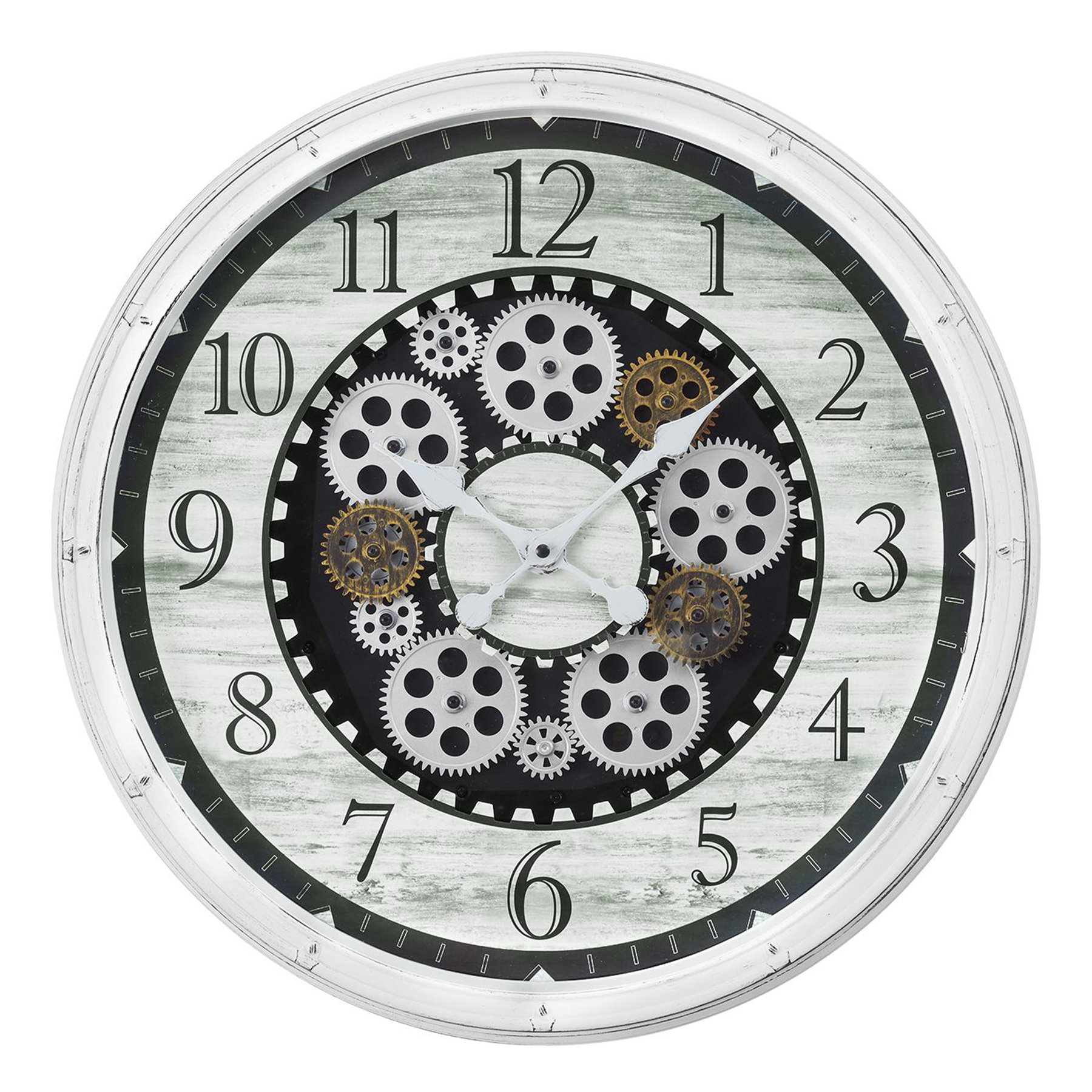 Williston Forge Clocks,Gear Mechanism, Wall Clock | Wayfair