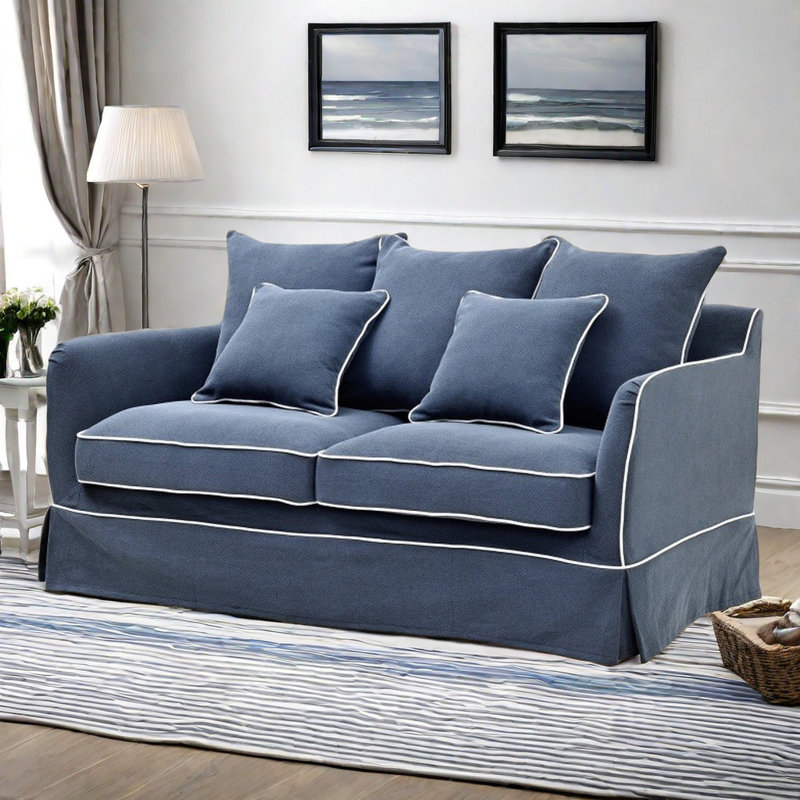 Danbenla design Vintage Striped Sofa | Wayfair