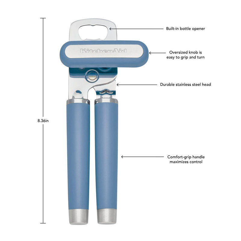 KitchenAid® Gourmet Multifunction Can Opener / Bottle Opener, 8.36-Inch ...