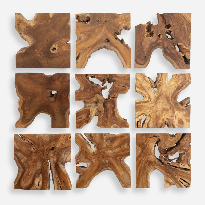 Uttermost Talia Wood Wall Decor Set | Wayfair