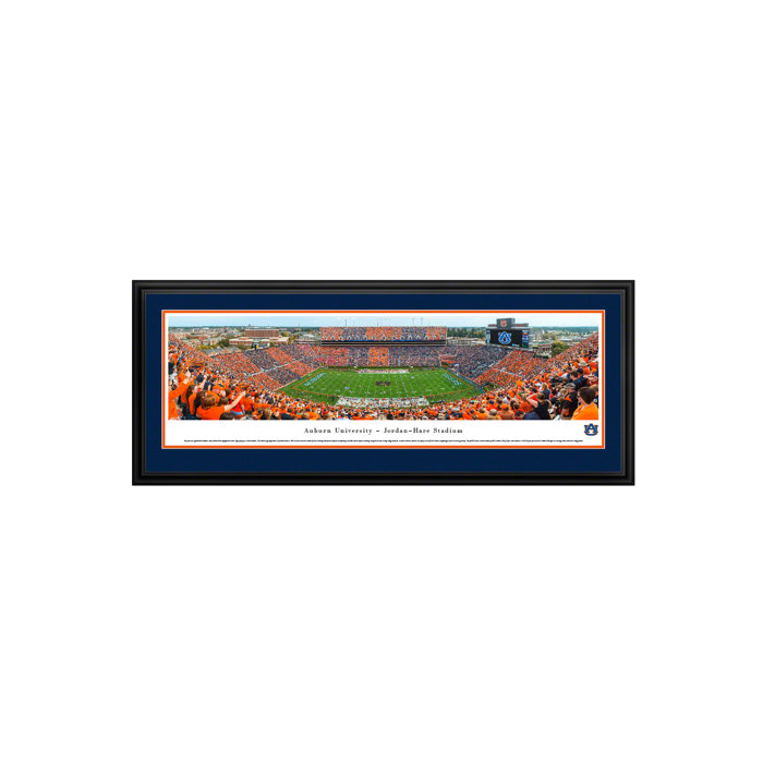 BlakewayPanoramas NCAA NCAA Auburn University Football - Stripe The ...