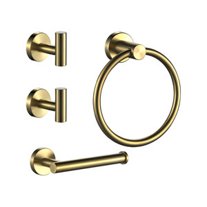Gold Bathroom Hardware Sets You'll Love | Wayfair