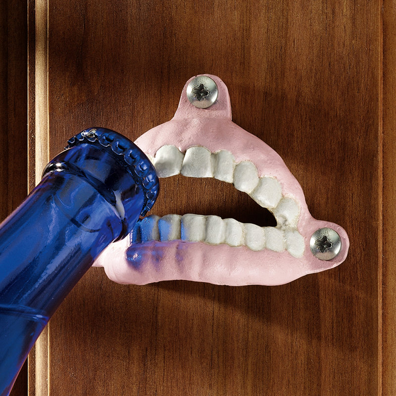 Design Toscano False Teeth Bottle Opener & Reviews | Wayfair