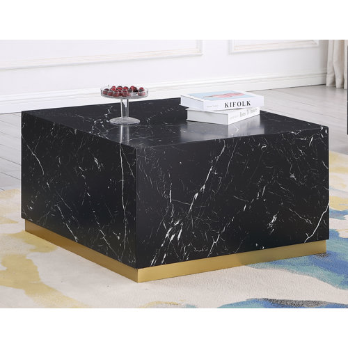 Gold Square Coffee Tables You'll Love | Wayfair