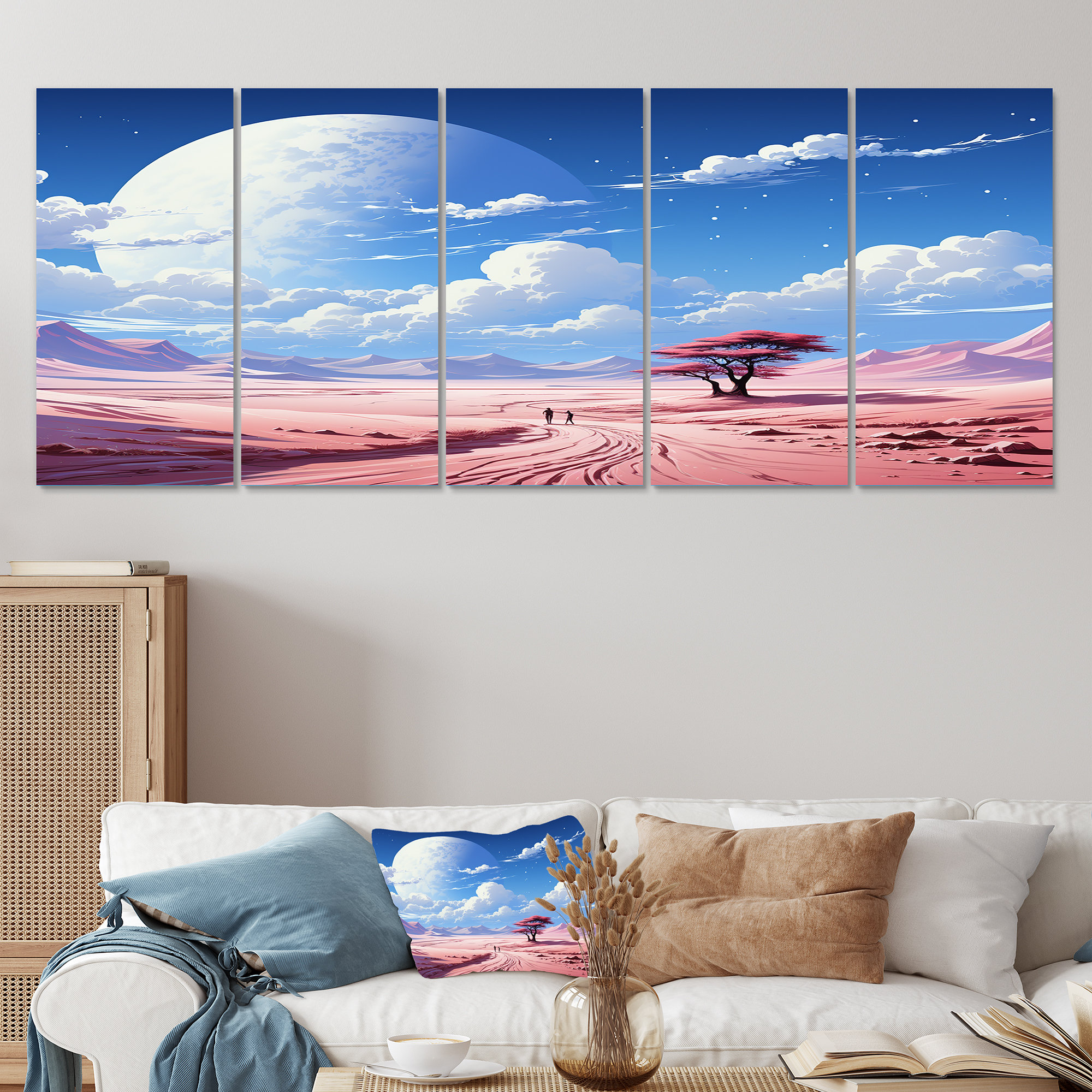 Ivy Bronx Desert Twilight Traverse In Space III - Space Landscapes 5 ...