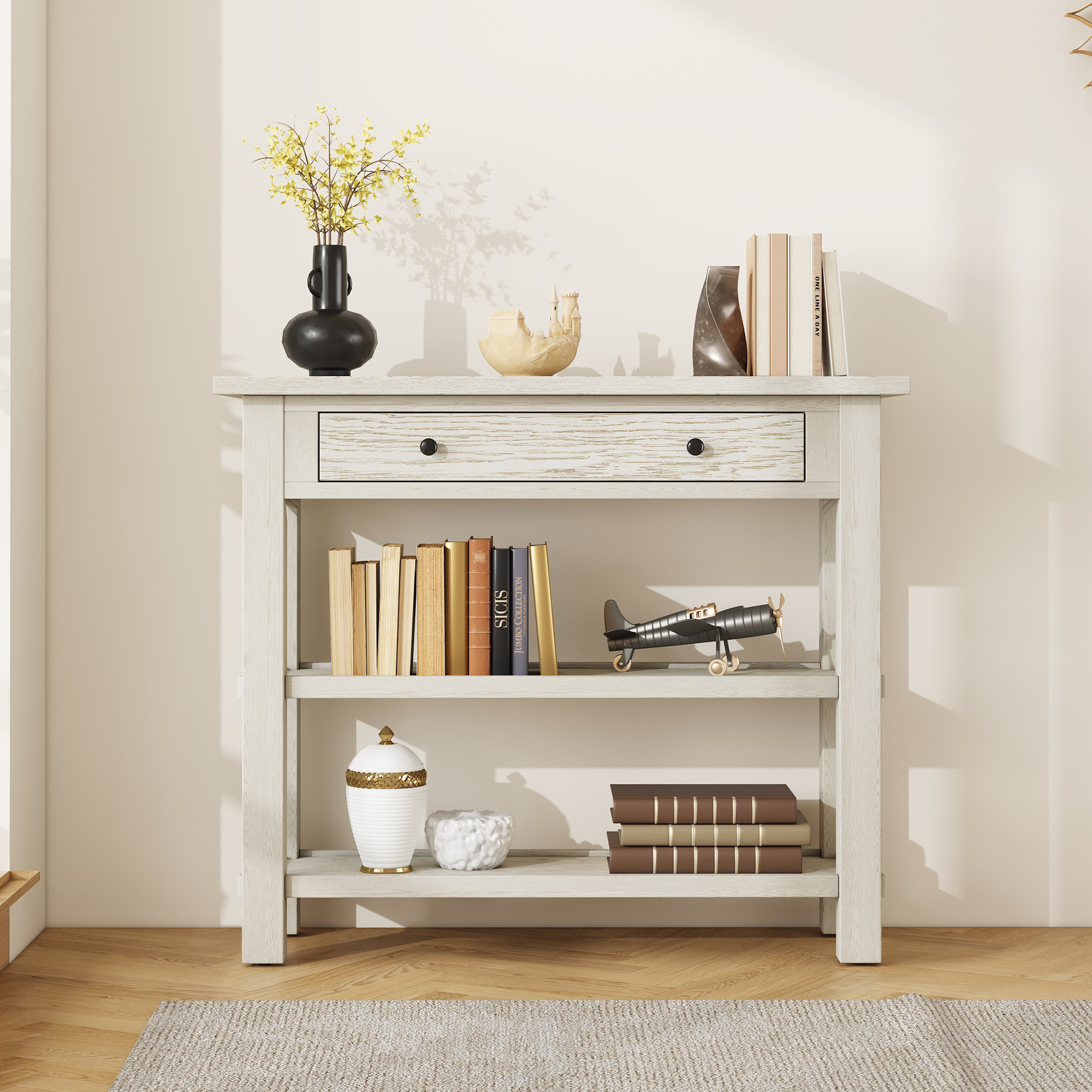 Winston Porter 36" Wide Rectangular Buffet Table | Wayfair