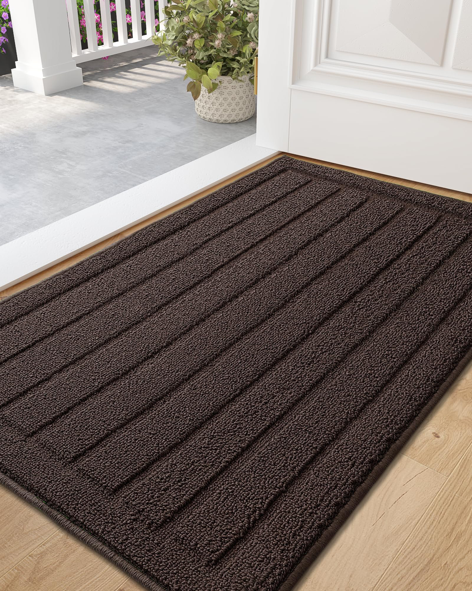 Latitude Run® Front Door Mat Indoor Entrance, Rugs For Entryway Non ...