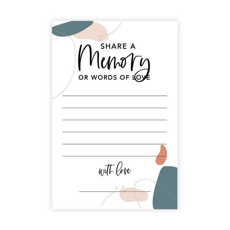 Koyal Wholesale Paper Memory Card | Wayfair