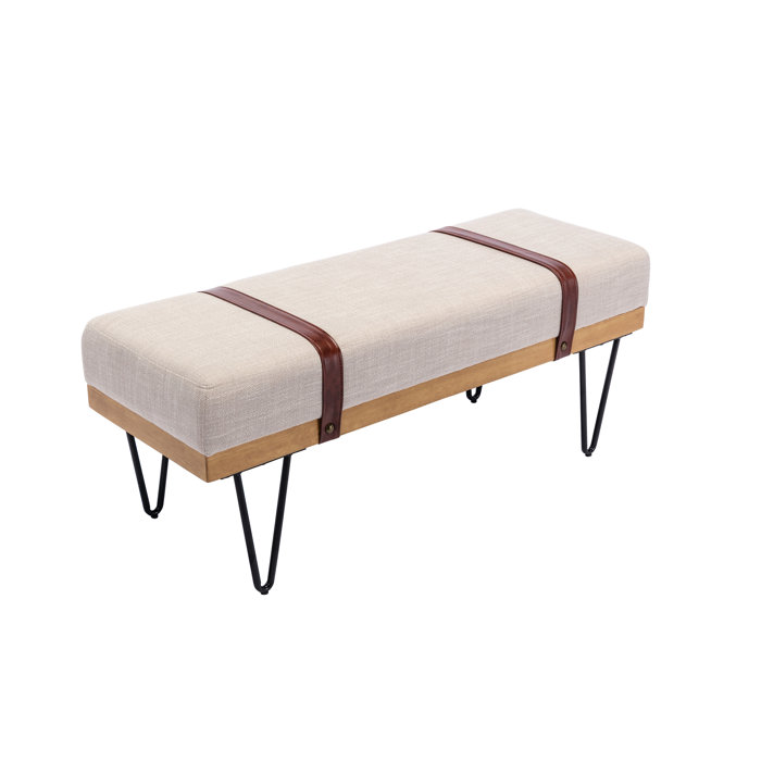 17 Stories Josiaha Upholstered Bench & Reviews | Wayfair