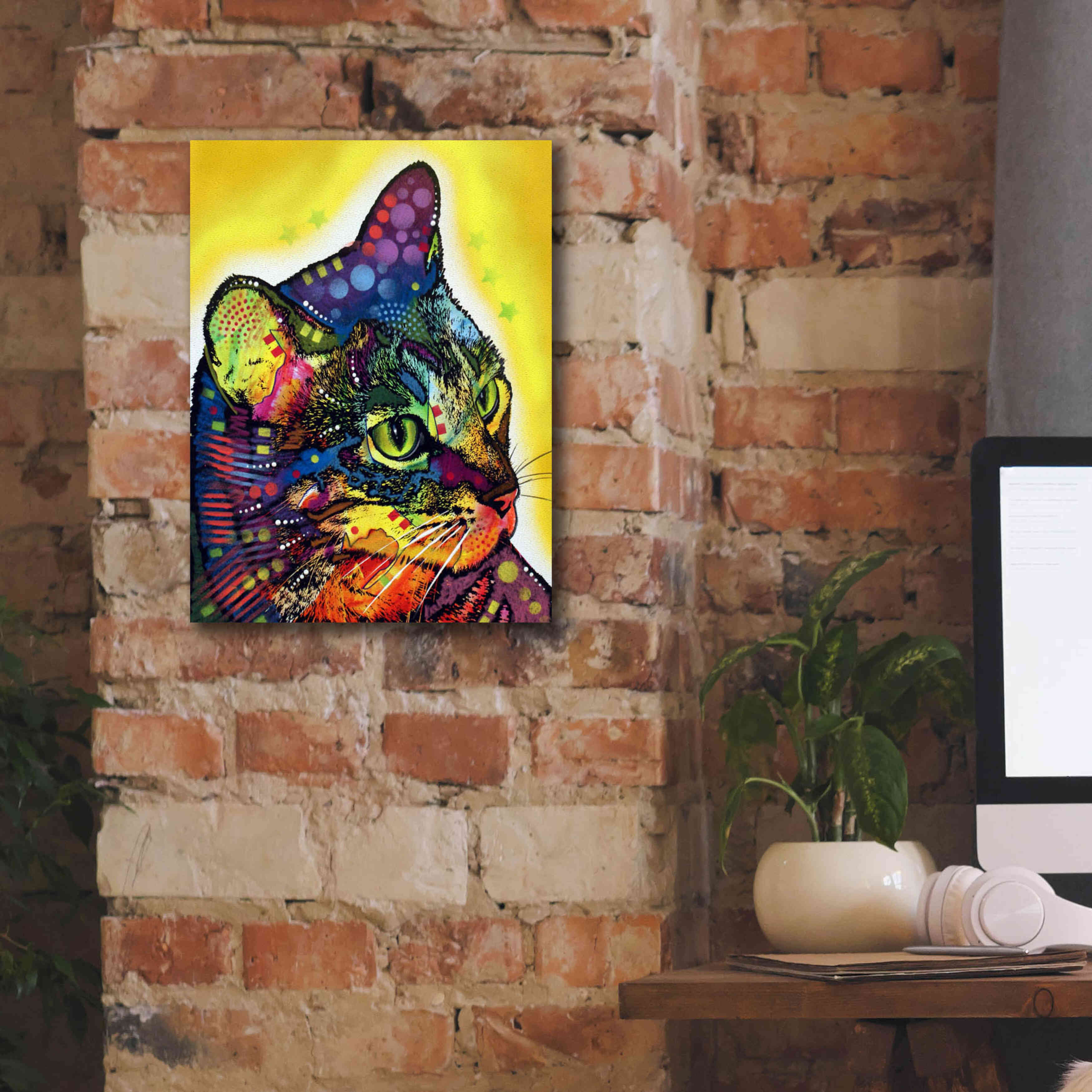 Red Barrel Studio® Epic Graffiti 'Confident Cat' By Dean Russo, Gicle ...