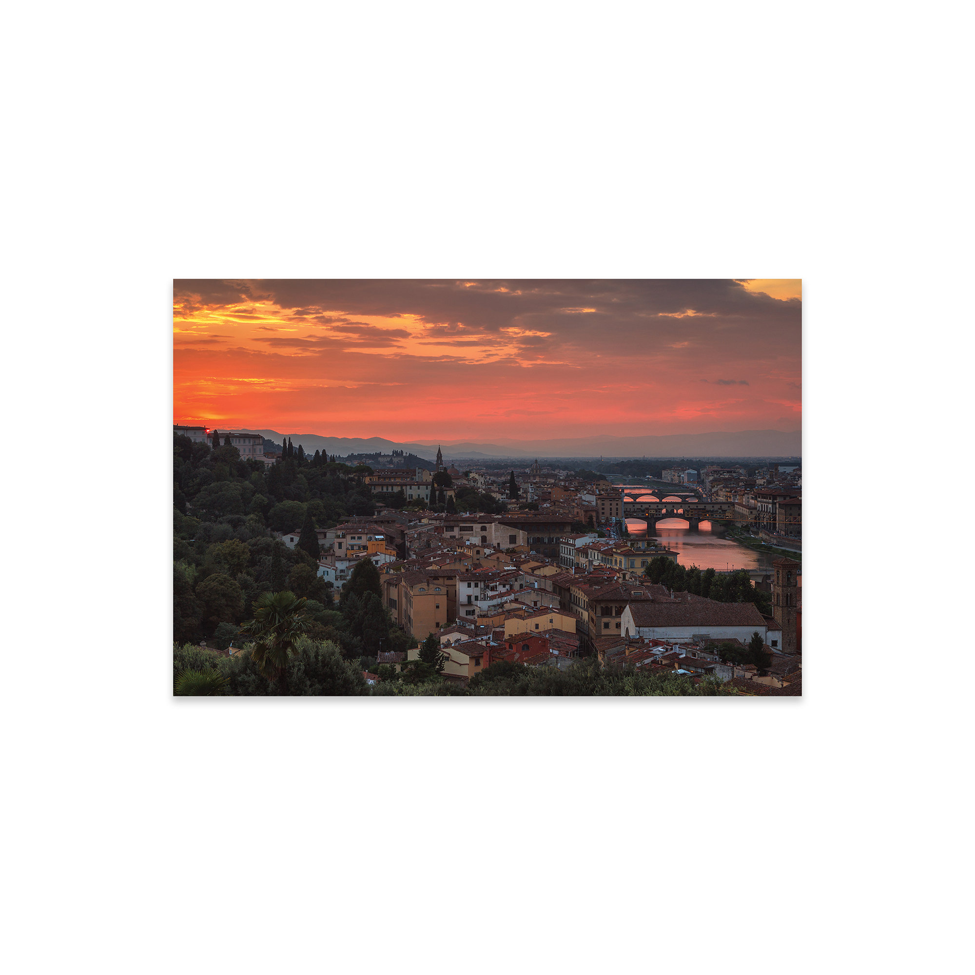 iCanvas Old Florence Print On Acrylic Glass | Wayfair