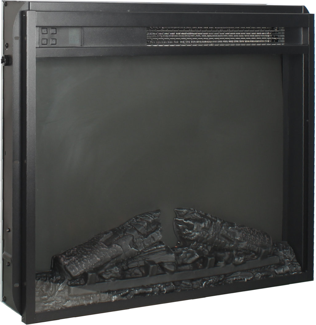 iYofe 23-Inch Ultra-Thin Electric Fireplace Insert With Log Set ...