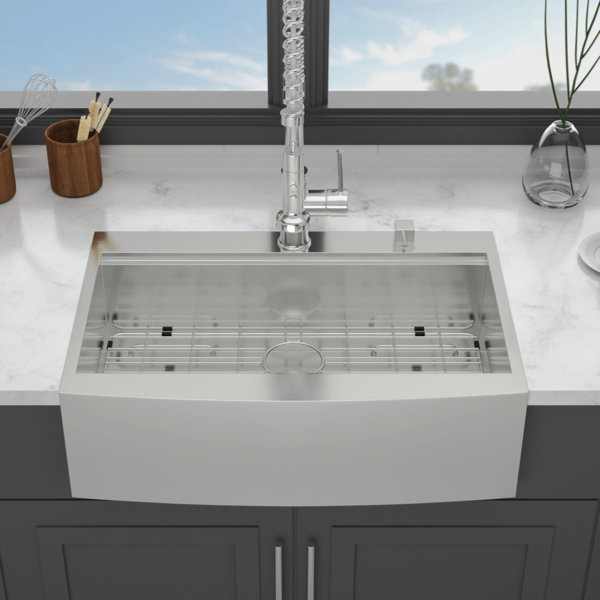 Home Decor 36 Drop In Farmhouse Sink Workstation - 36*22*10Kitchen Sink ...