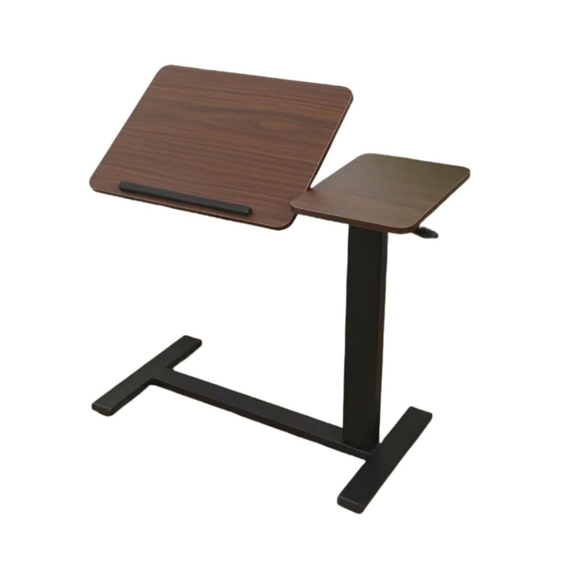 Latitude Run® Adjustable Overbed Table With Rolling Wheels - Height ...