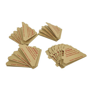 FixtureDisplays 20 Pieces Do Not Stack Sign Corrugated Signage Pallet ...