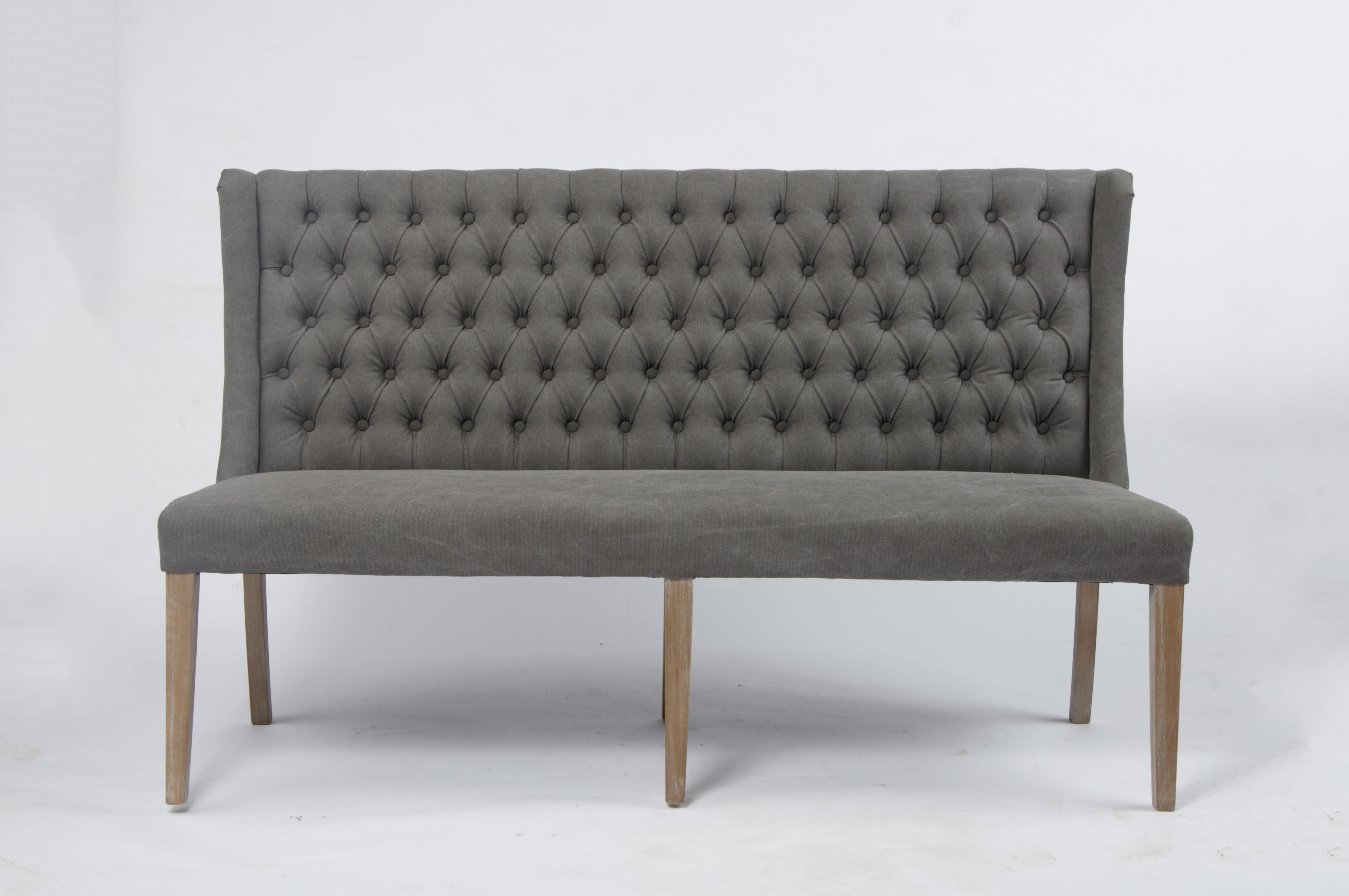 Wildon Home® Alexa Upholstered Banquette Dining Bench Capri Oatmeal | Wayfair