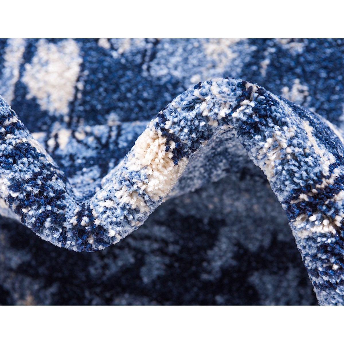 World Menagerie Lesa Oriental Blue Area Rug | Wayfair