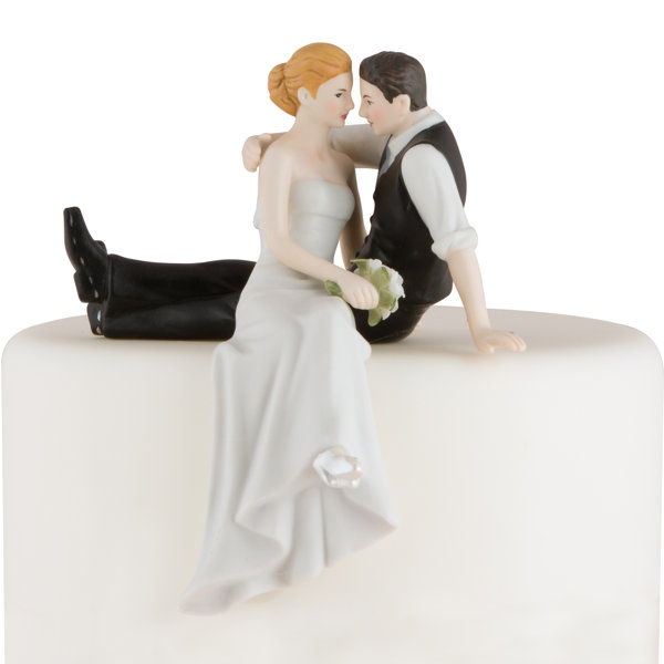 Weddingstar Love Bride And Groom Cake Topper & Reviews - Wayfair Canada
