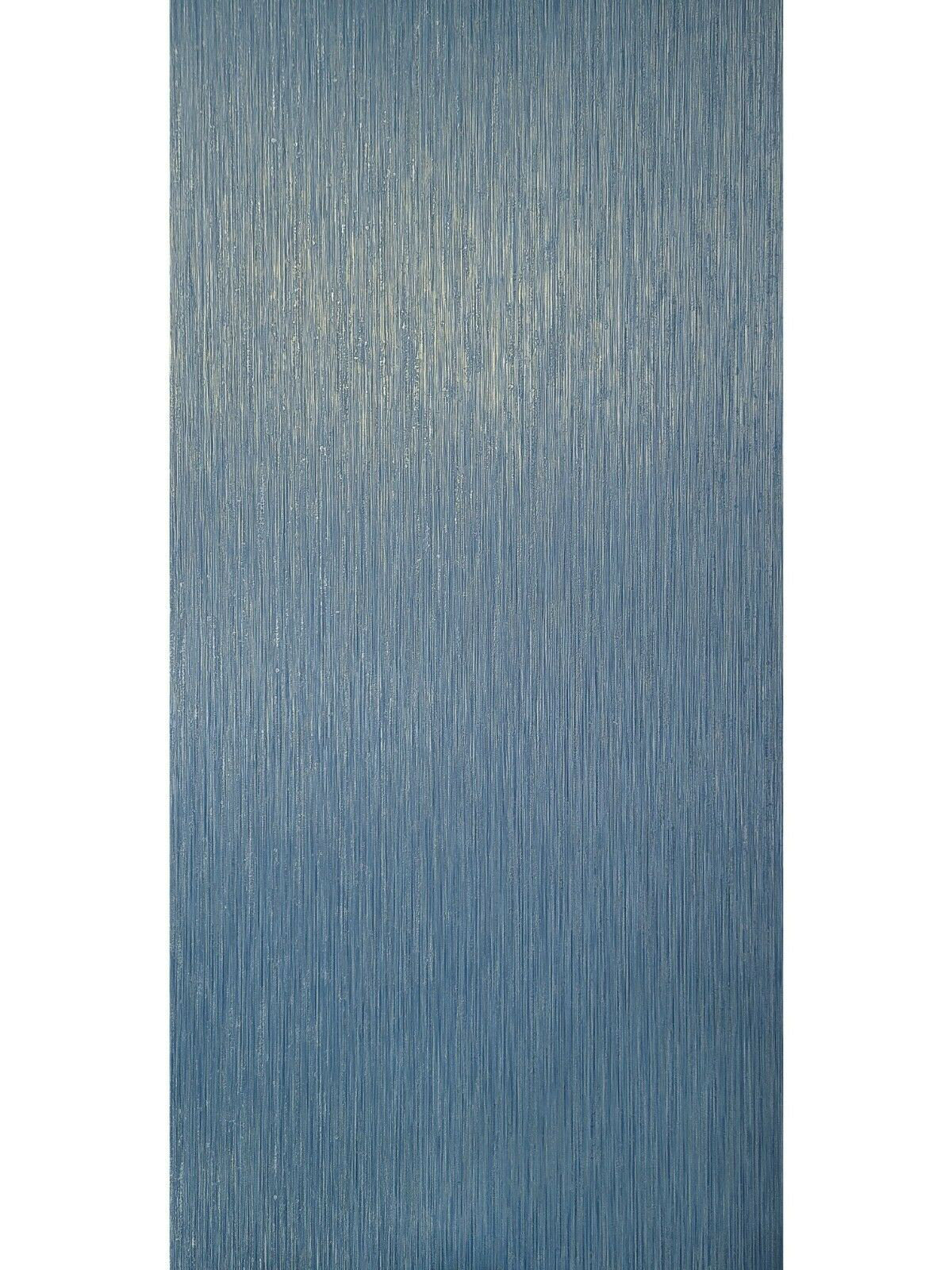 Zambaiti Parati Navy Blue Gold Metallic Stria Lines Metallic Texture ...