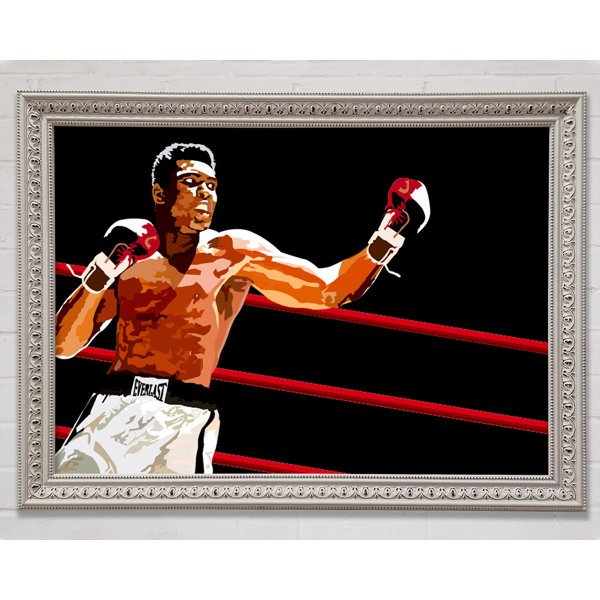 Bright Star Muhammad Ali In The Ring - Single Picture Frame Art Prints ...
